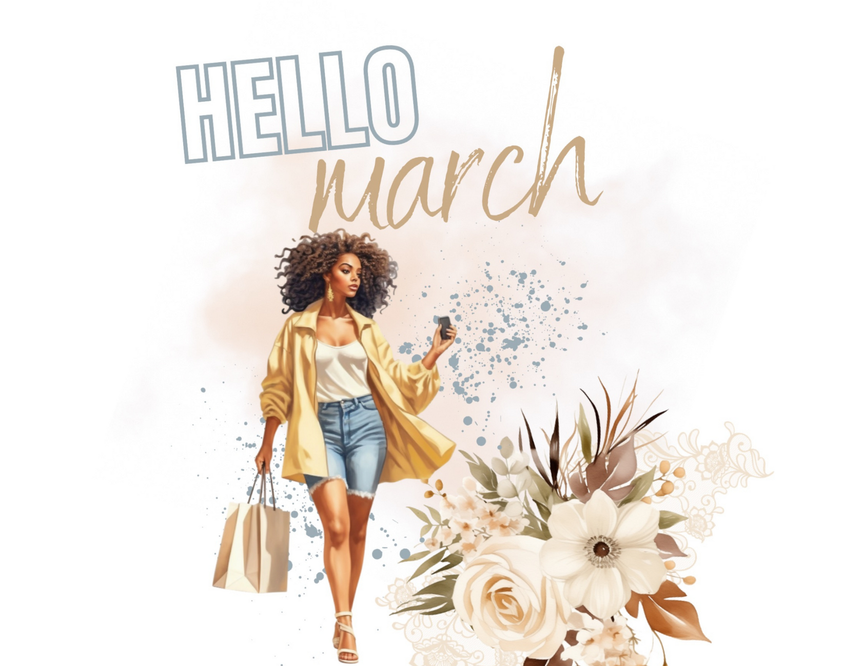 March Stickers – AshLee Digital Studio