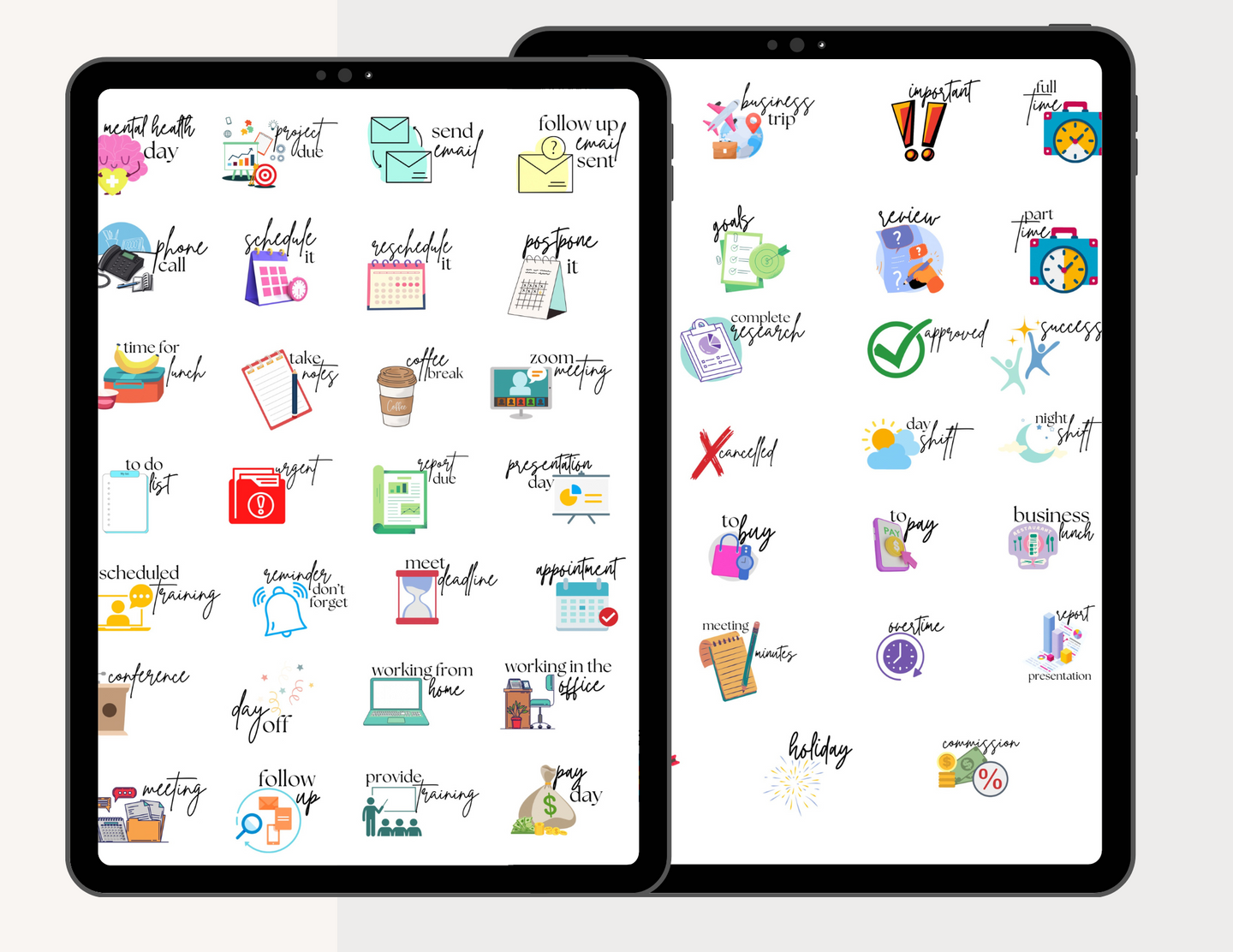 Workday Icons – AshLee Digital Studio